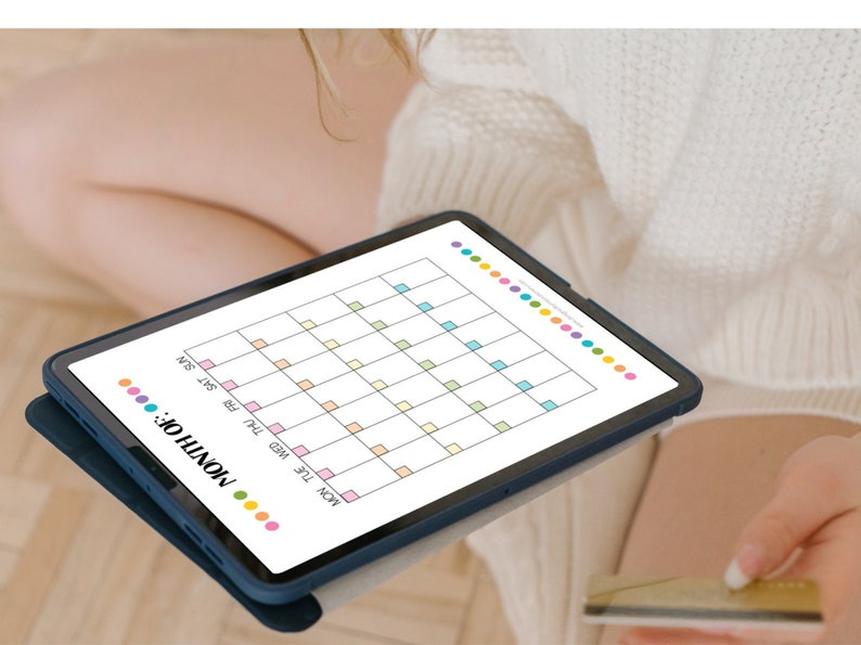 Printable Planner Bundle Undated Yearly Digital Planner - Etsy