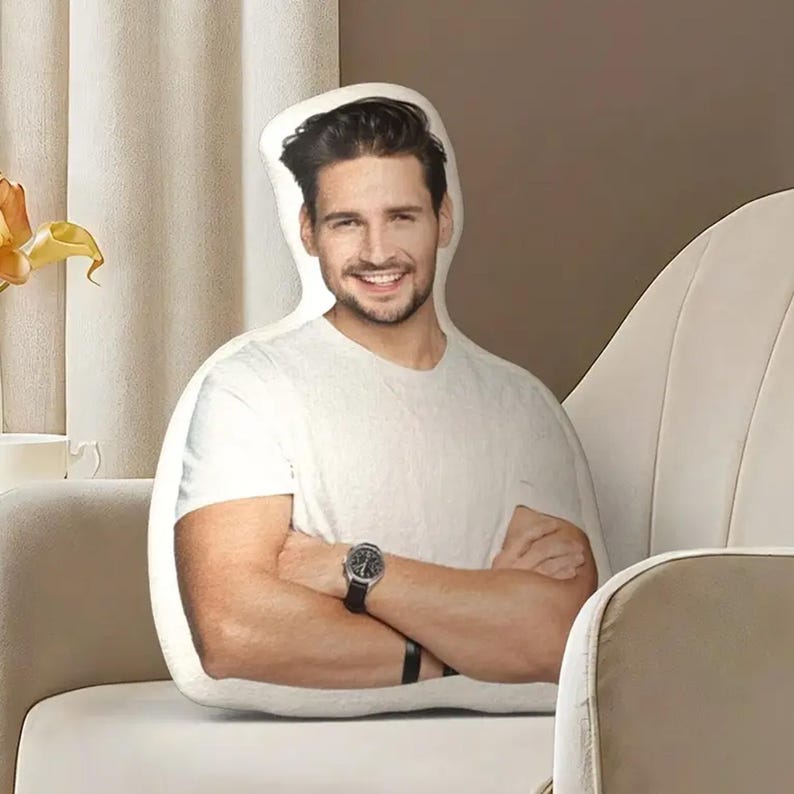 Personalized 3D Face Pillow | Custom Photo Portrait Pillow | Face ...