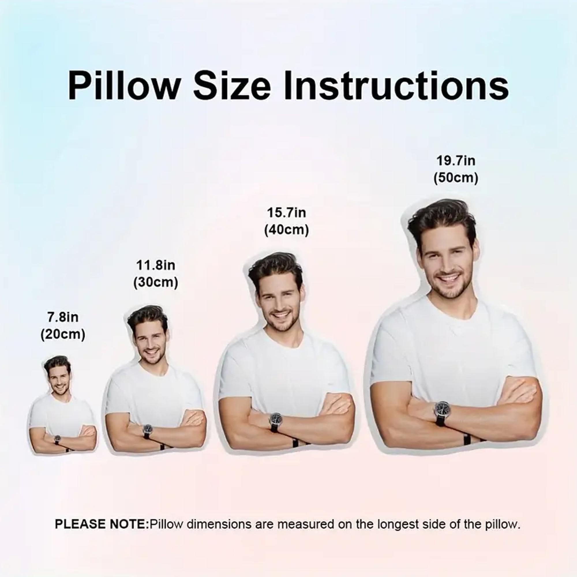 Personalized 3D Face Pillow | Custom Photo Portrait Pillow | Face ...