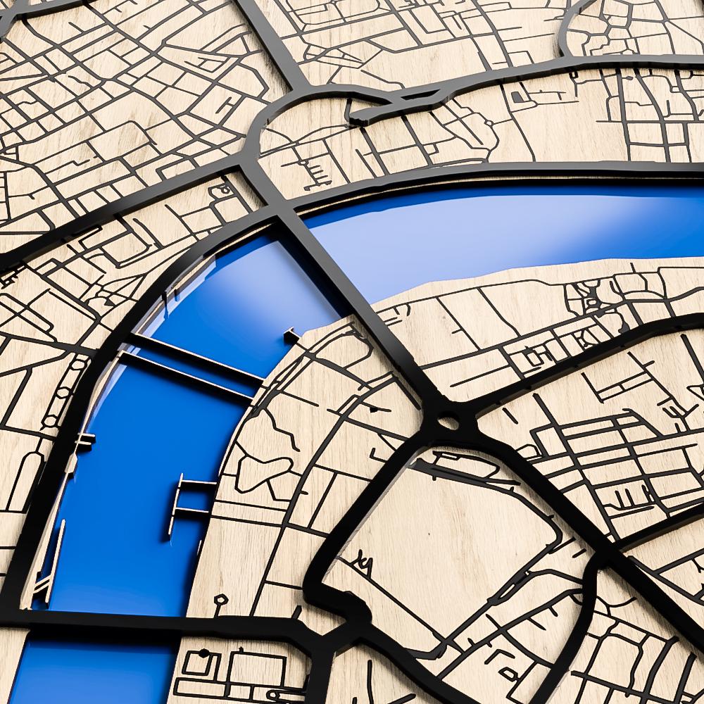 3D Map London, Laser Cutting Layout - Etsy