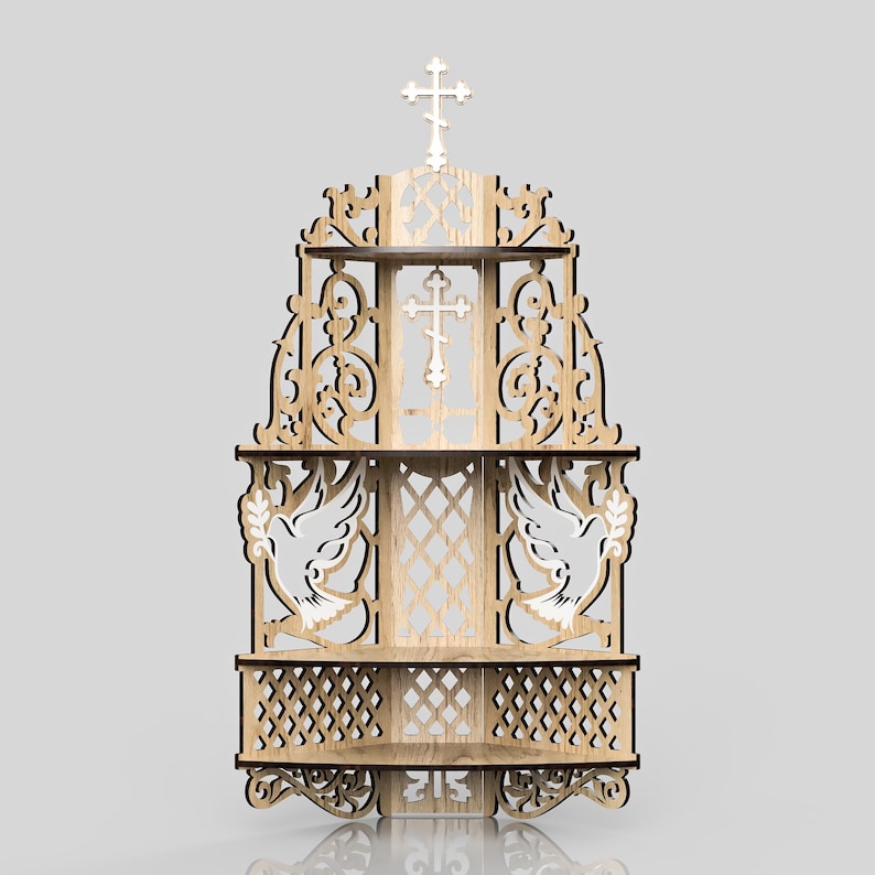 Religious Icon Shelf, Laser Cutting Layout - Etsy
