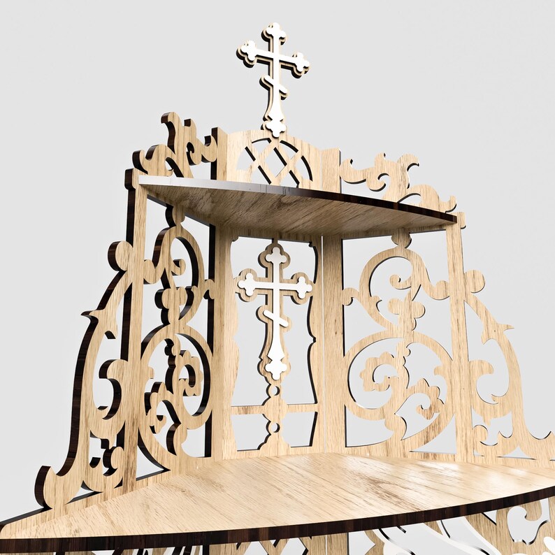 Religious Icon Shelf, Laser Cutting Layout - Etsy