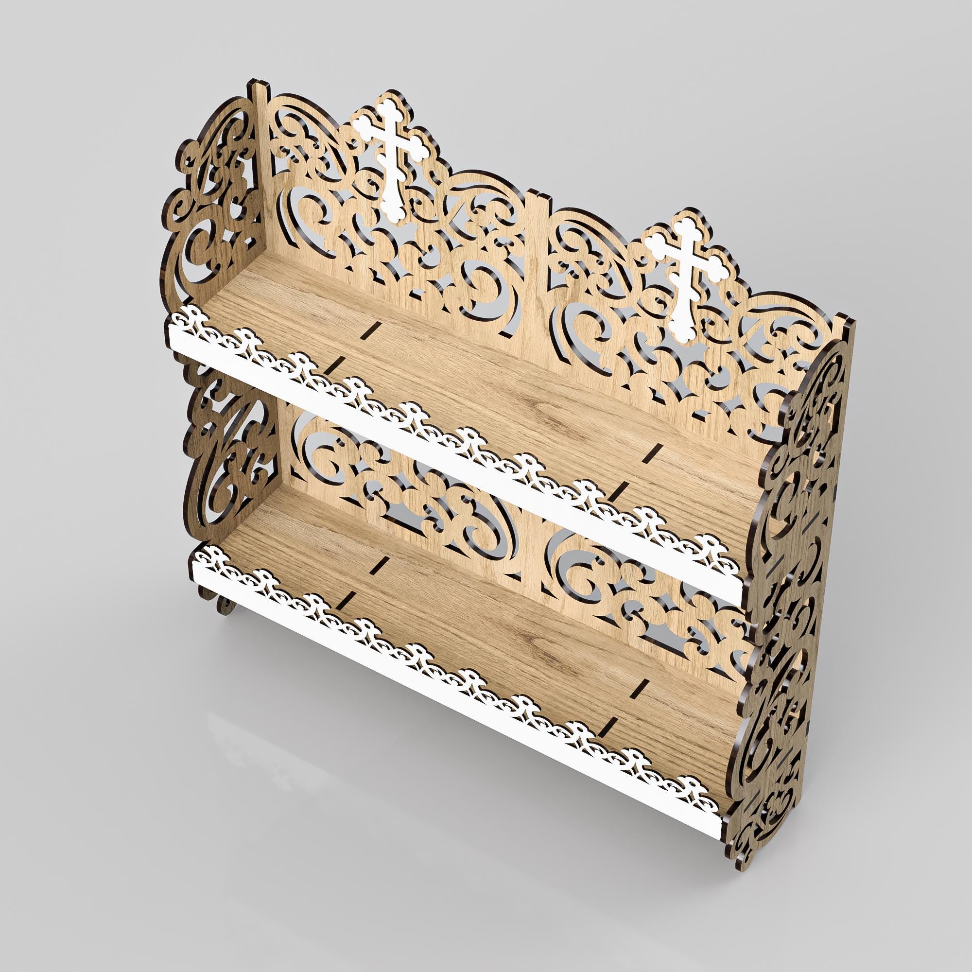 Straight Icon Shelf, Laser Cutting Layout - Etsy