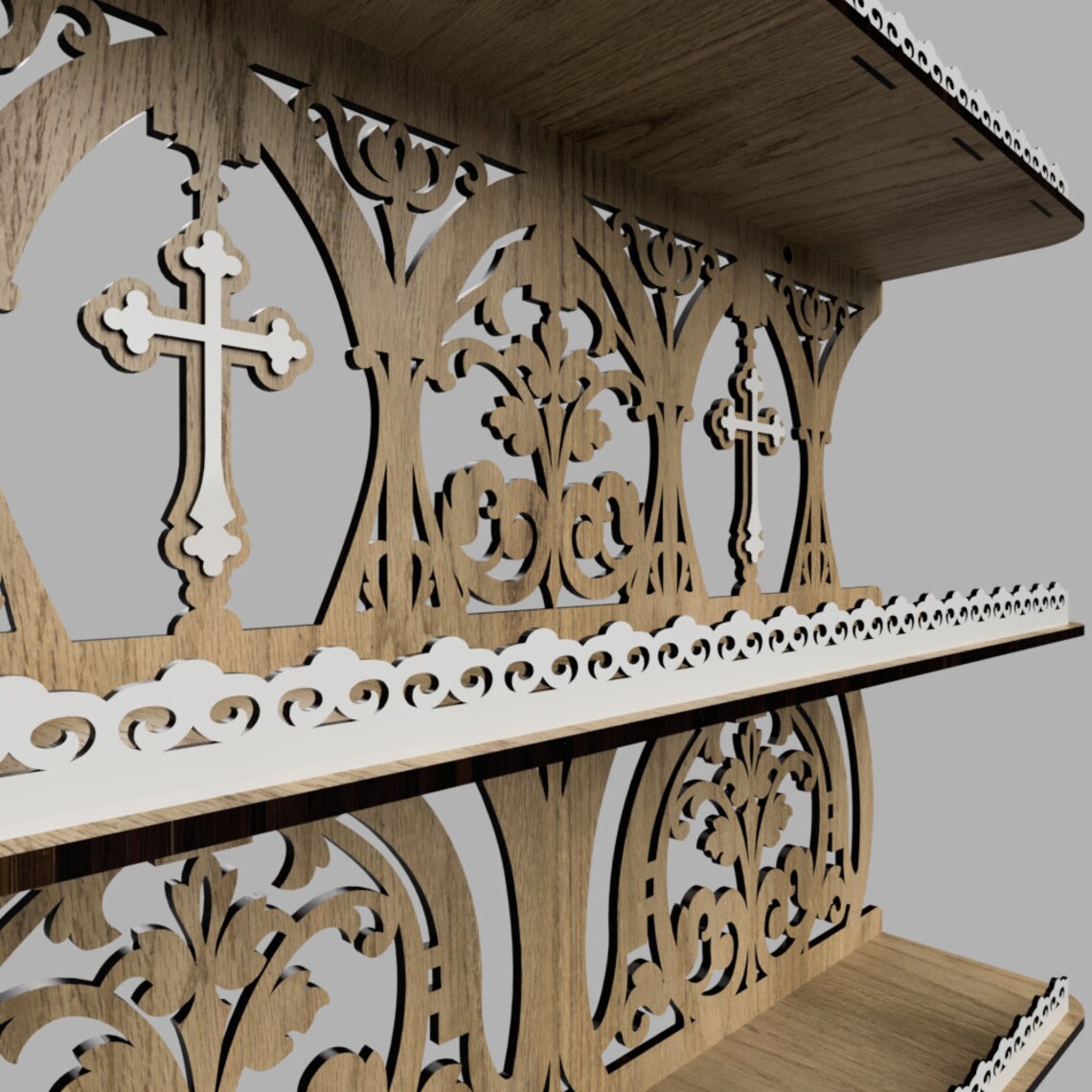 Straight Icon Shelf, Laser Cut Layout - Etsy