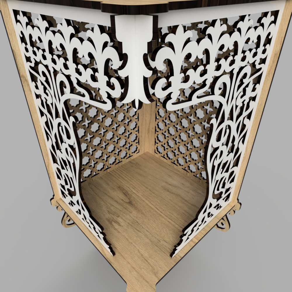 Corner Shelf for Icons, Laser Cut Layout - Etsy