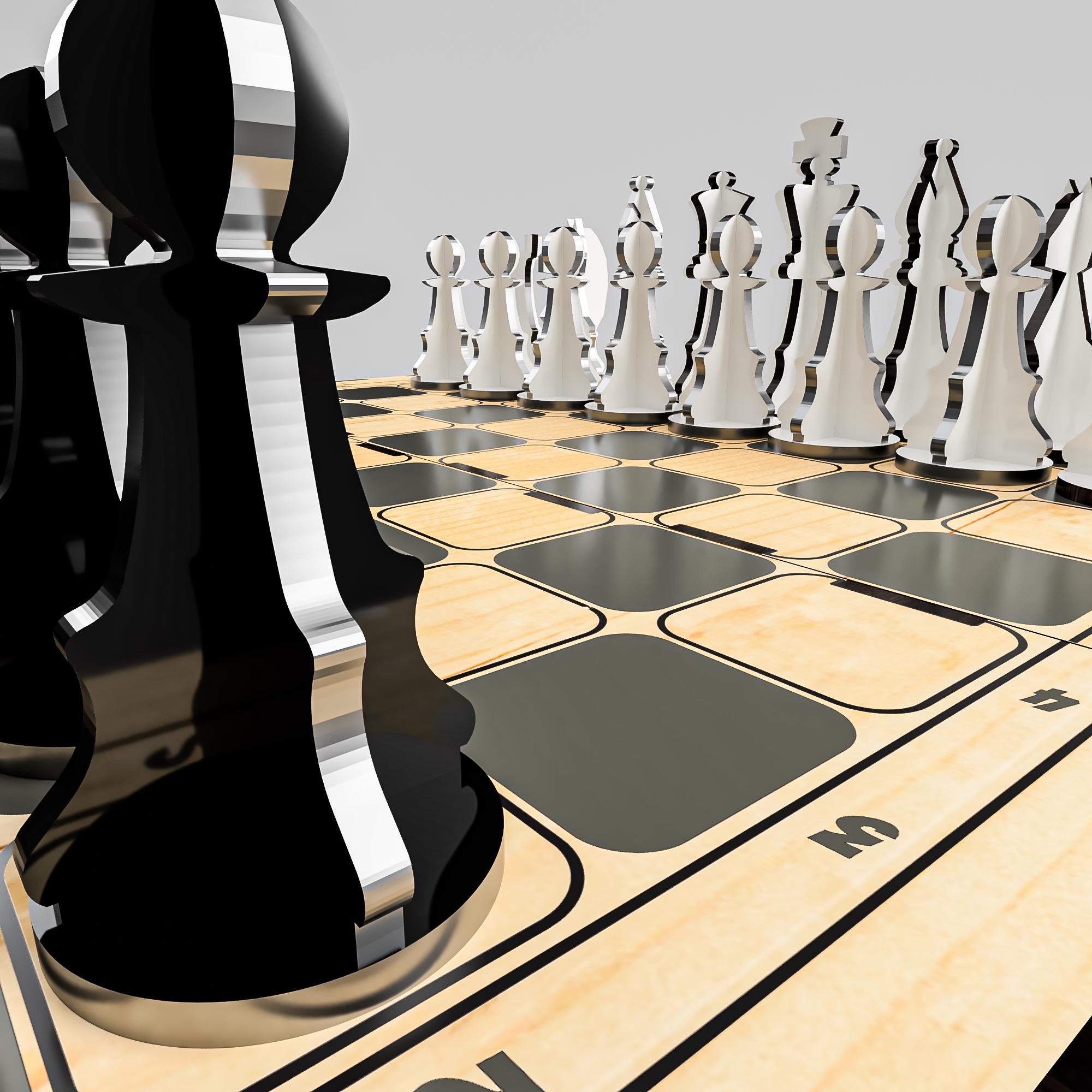Chess, Laser Cutting Layout - Etsy