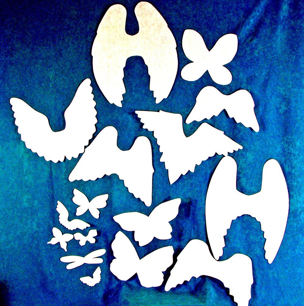 Sewing and Crafts Wing Patterns JUST THE WINGS Volume 2 16 Bird ...