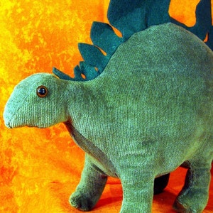 SEWING Pattern to Make a Stegosaurus Dinosaur Stuffed Animal Soft Toy ...