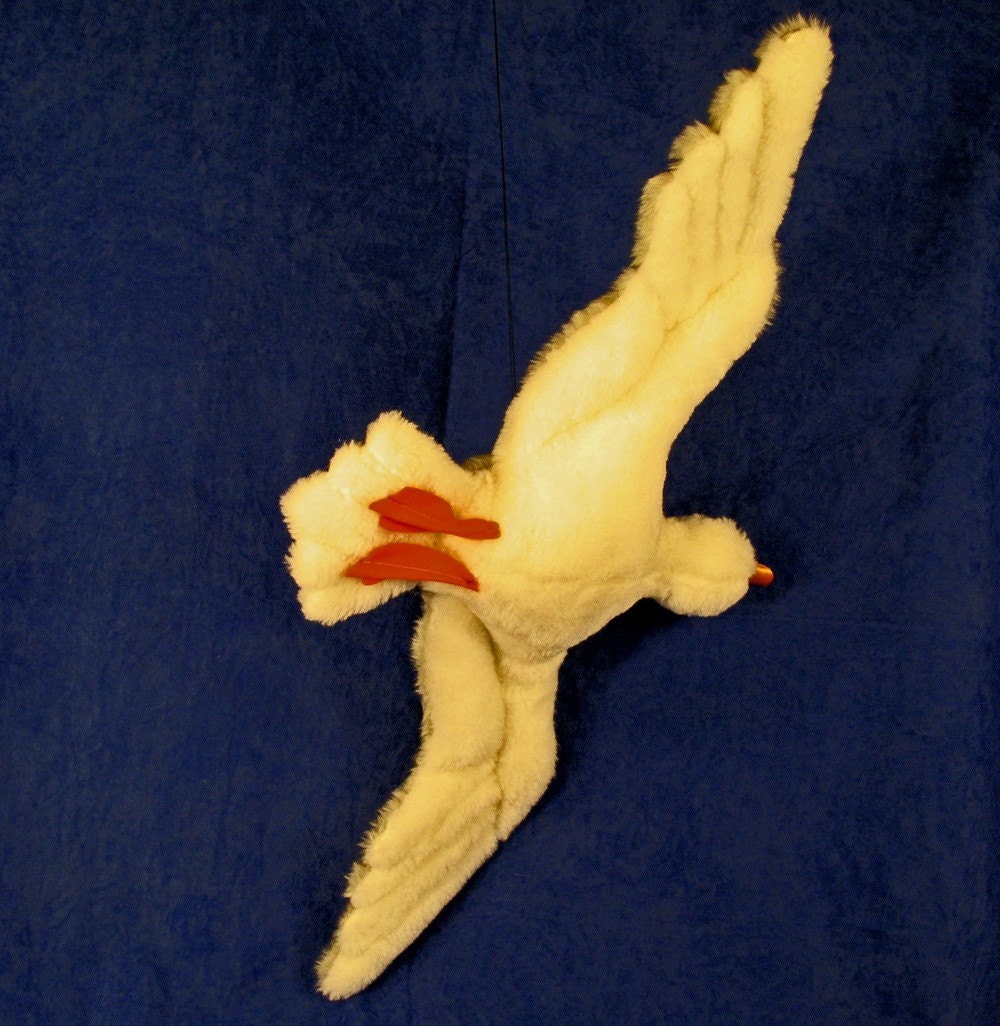 Bird Sewing Pattern Make a Soaring Seagull Easy Sew Your Own Seabird - Etsy