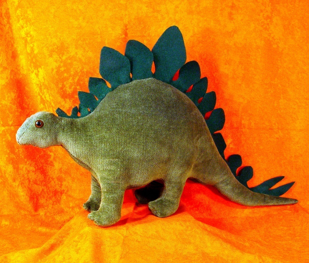 SEWING Pattern to Make a Stegosaurus Dinosaur Stuffed Animal Soft Toy ...