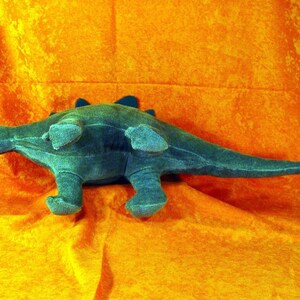 SEWING Pattern to Make a Stegosaurus Dinosaur Stuffed Animal Soft Toy ...