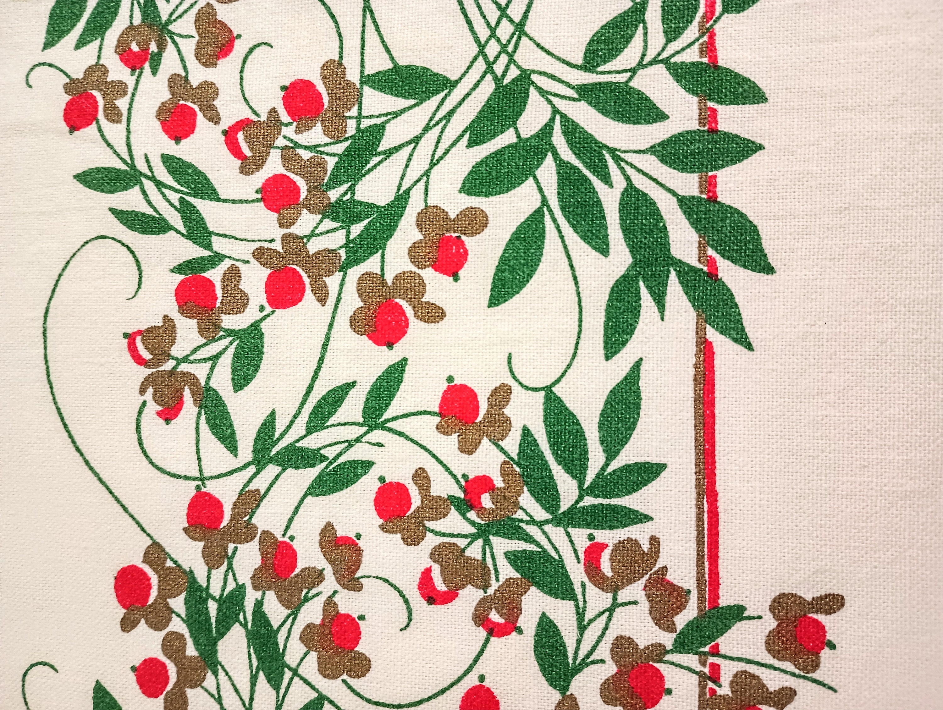 Designer Vera Vintage Tablecloth Cotton 1980s - Etsy