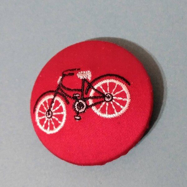 Bicycle Button - Etsy