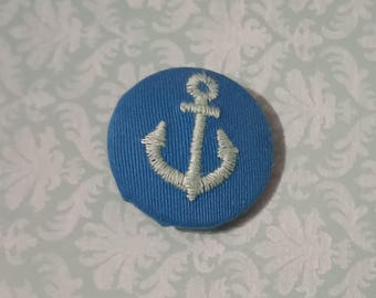 Vintage 15lb Boat Anchor - Turquoise Blue - Etsy