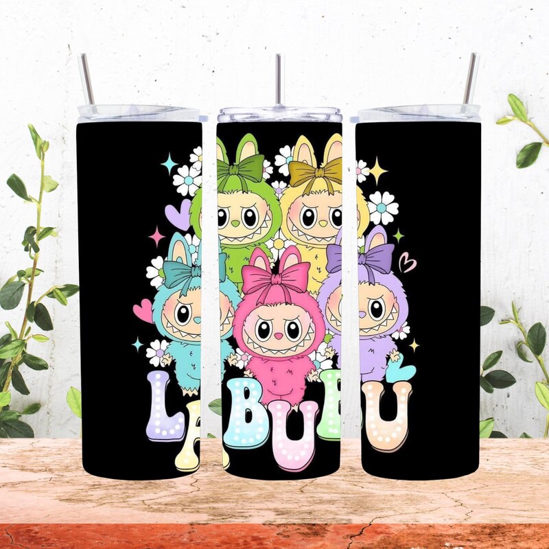 Labubu Water Bottles - Etsy