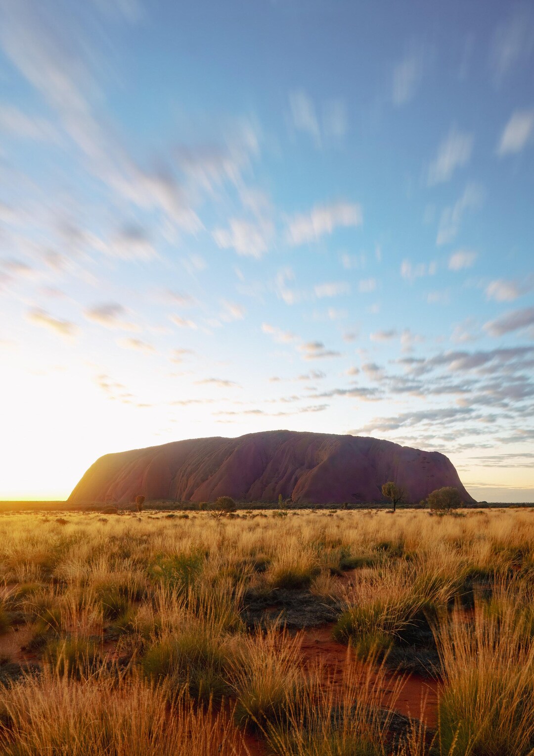 Australian Wall Art Uluru Sunrise Photo Museum Quality Print - A3 ...