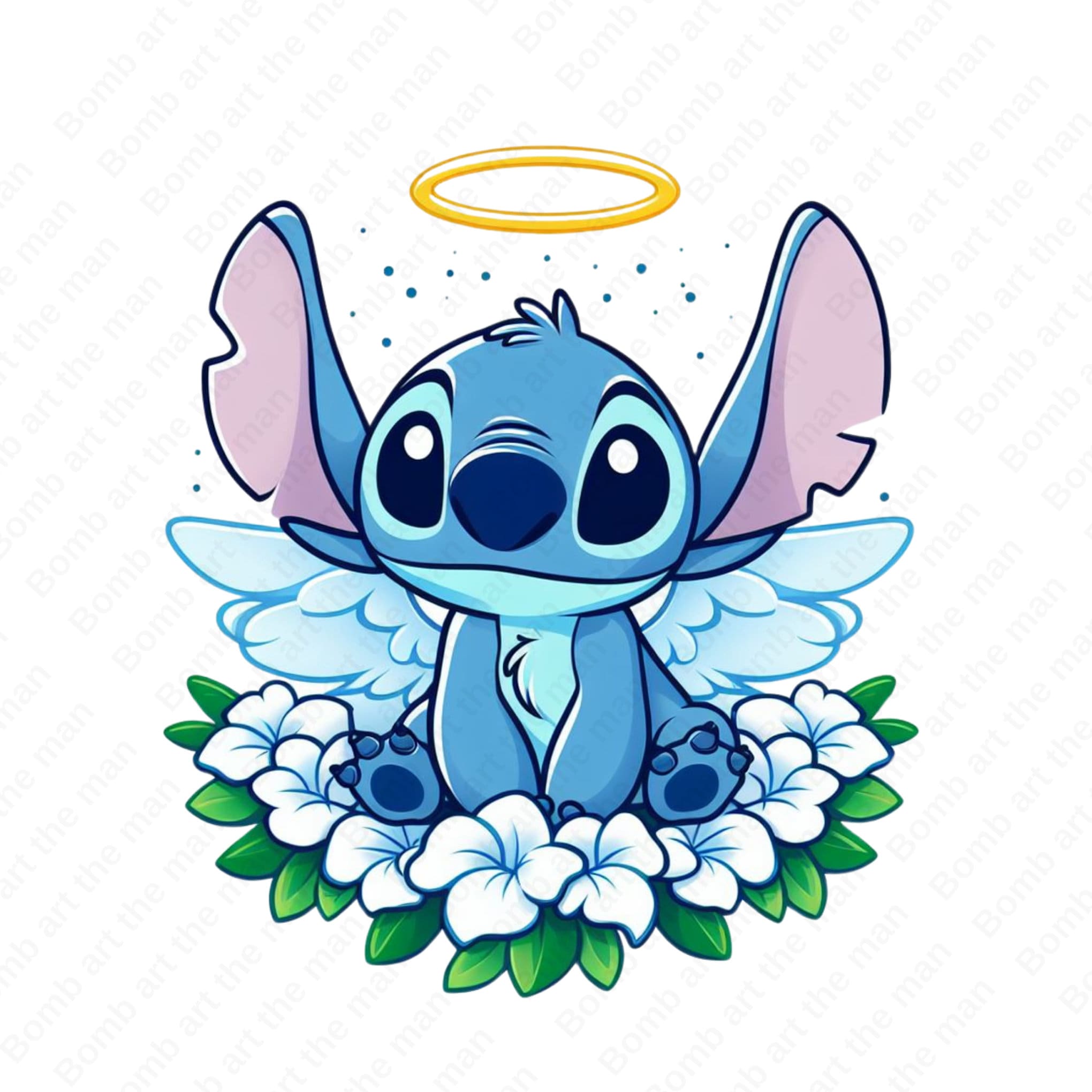 Winged Stitch Clipart, Cute Stitch Clipart, Angel Stitch Png ...
