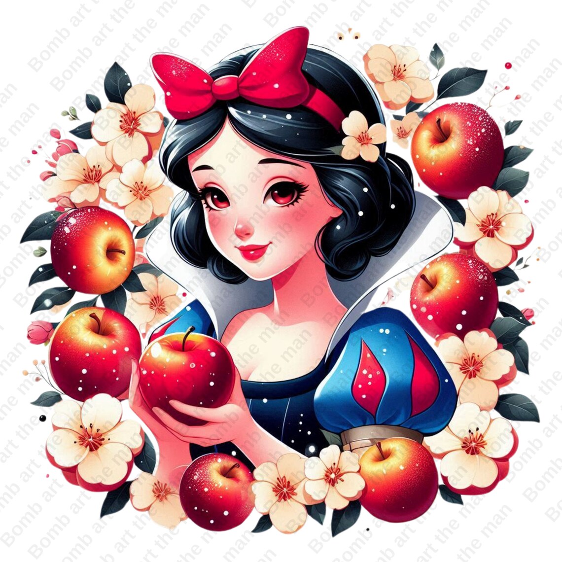Snow White Clipart, Princess Png, Cute Snow White Png, Transparent ...