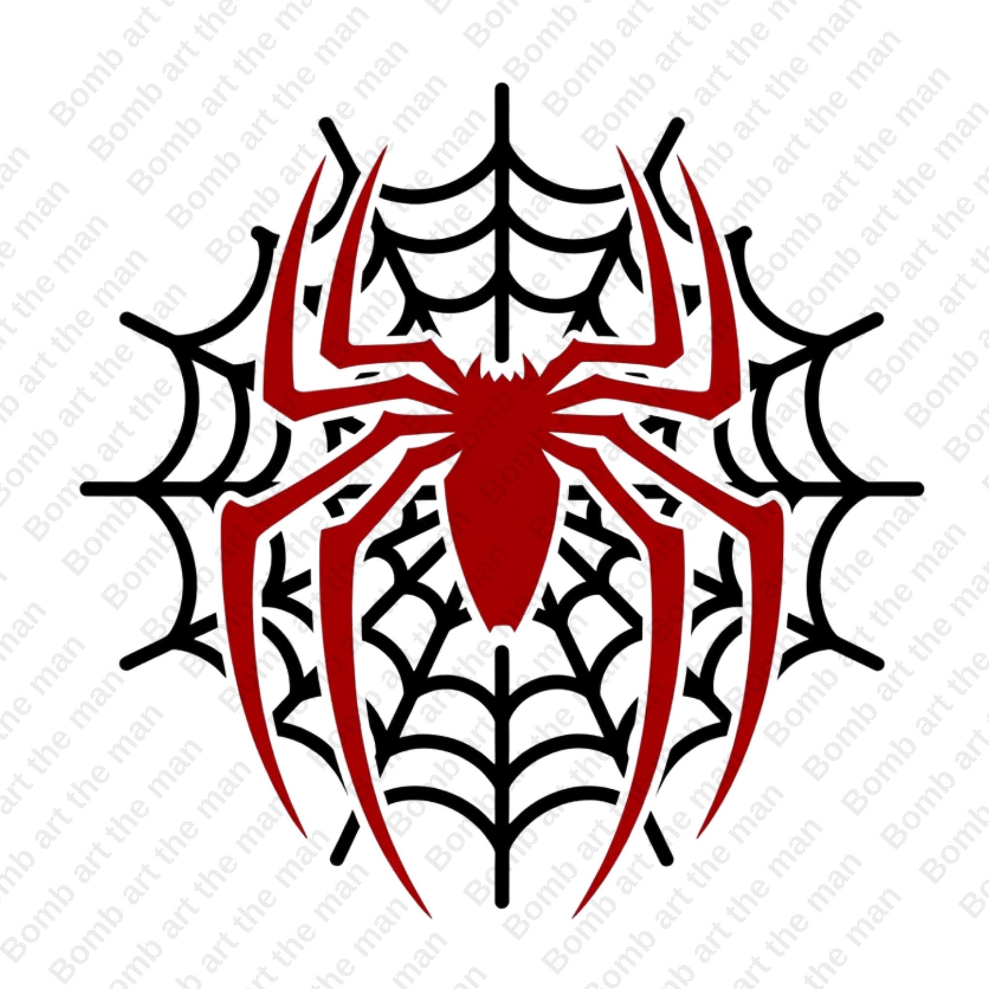 Spiderman Logo, Spiderman Png, Spider Web Png, Transparent Design - Etsy
