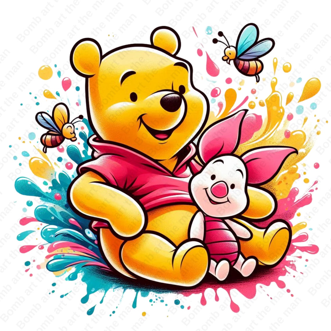 Winnie the Pooh and Piglet Clipart, Winnie the Pooh Png, Piglet Png ...