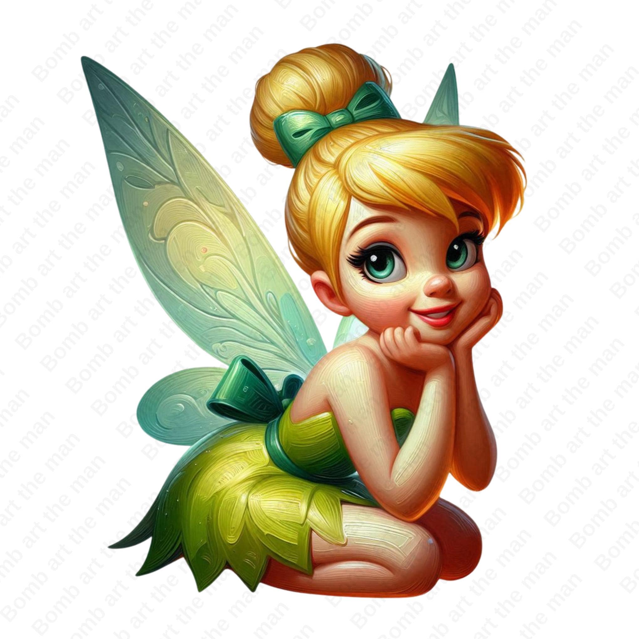 Tinkerbell Clipart, Tinkerbellpng, Cute Fairy Clipart, Transparent ...