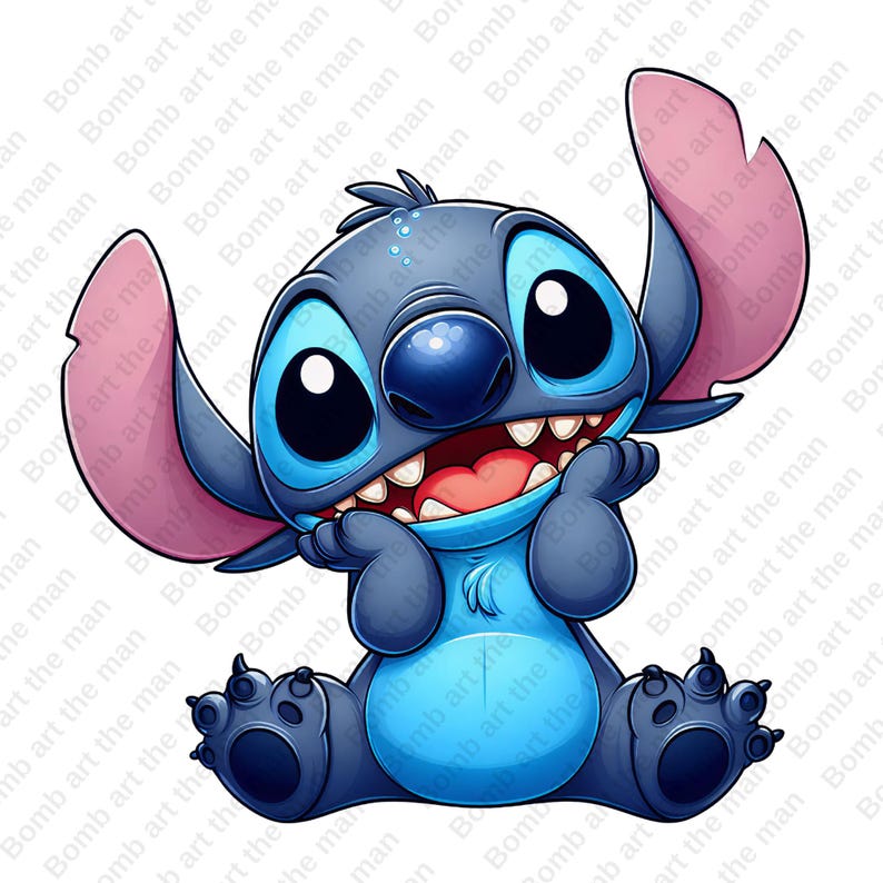 Stitch Cute Clipart, Stitch Png, Cute Cartoon Character, Transparent ...