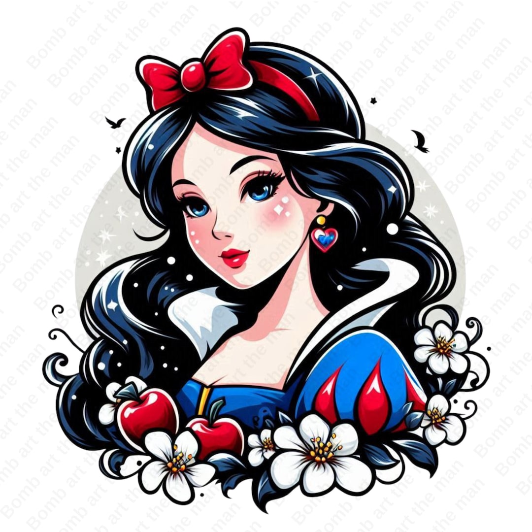 Snow White Clipart, Princess Png, Cute Snow White Png, Transparent ...