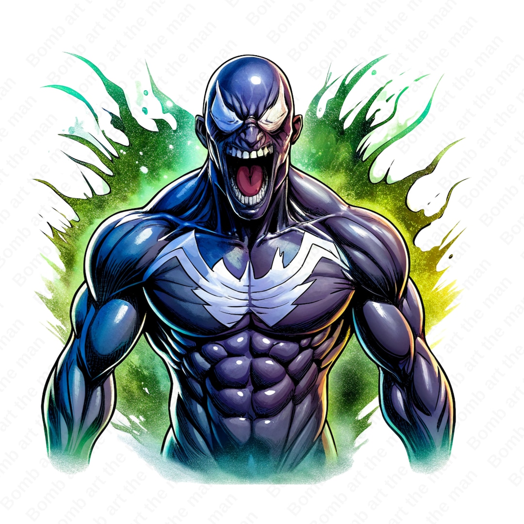 Venom Clipart, Super Hero Png, Venom Png, Hero Design, Instant Download ...