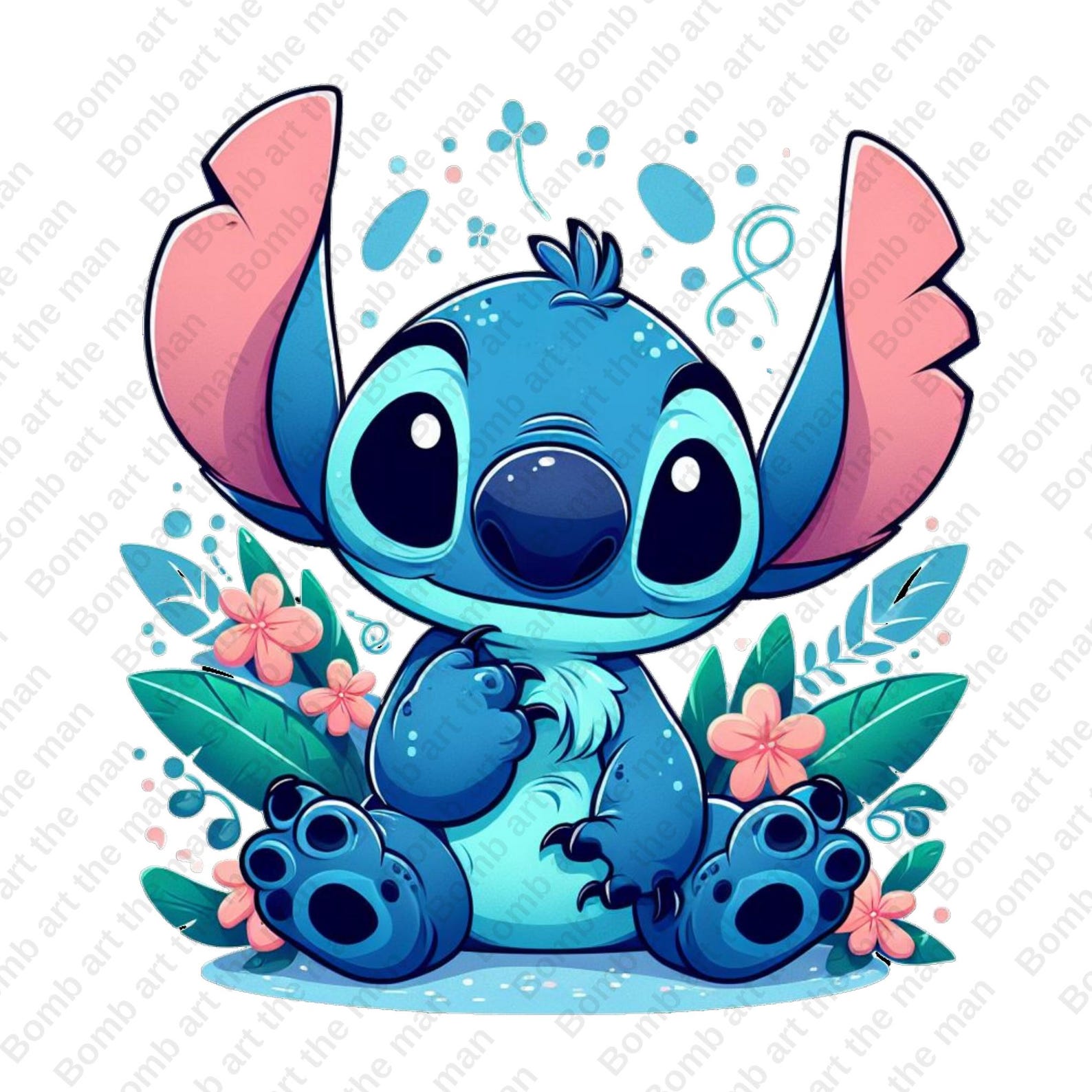 Cute Stitch Clipart, Stitch Png, Cute Character, Transparent Design ...