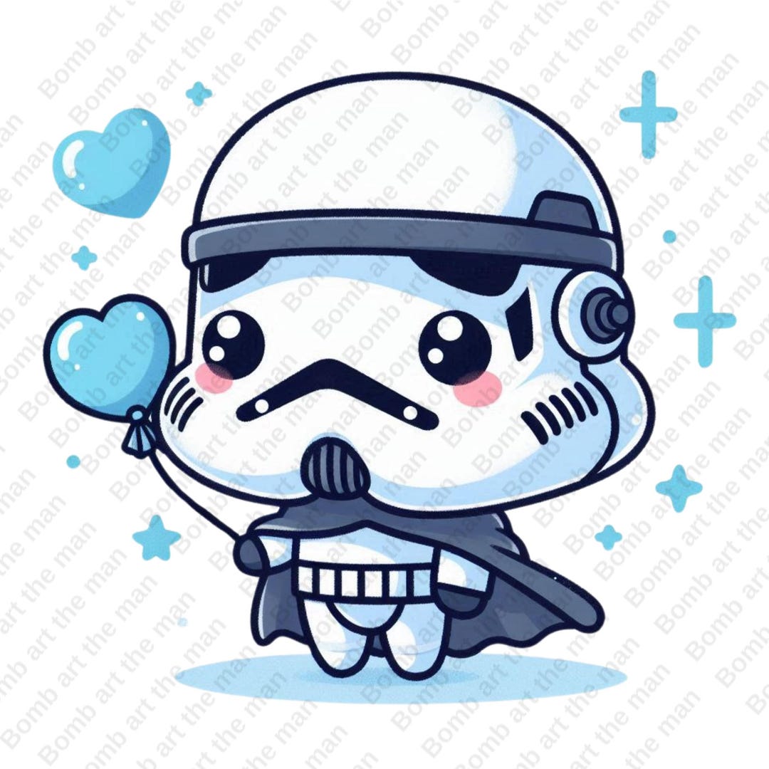 Cute Stormtrooper Clipart, Star Wars Chacarcters, Stormtrooper Png ...