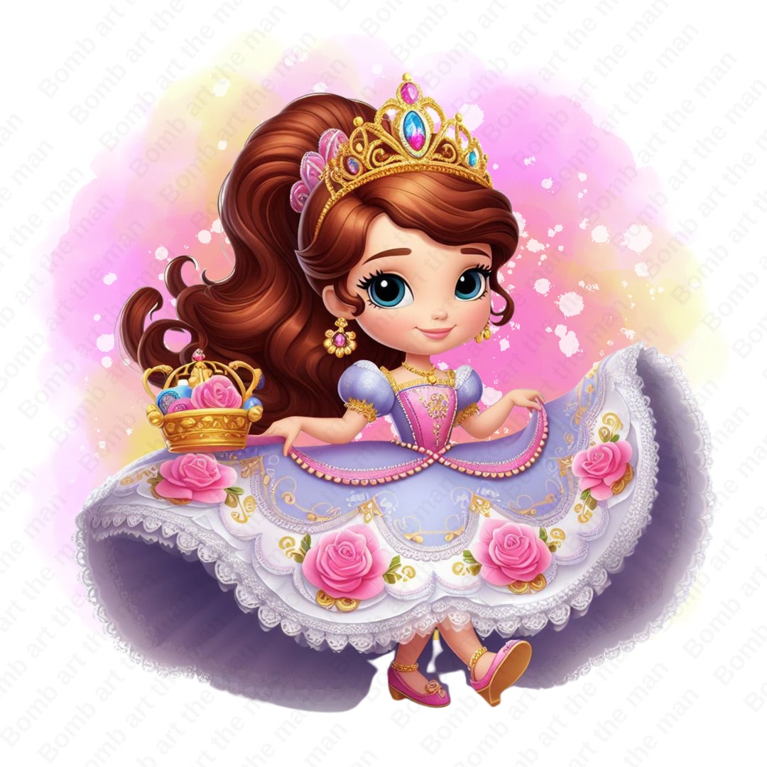 Princess Sofia Clipart, Sofia the First Png, Cute Princess Png ...