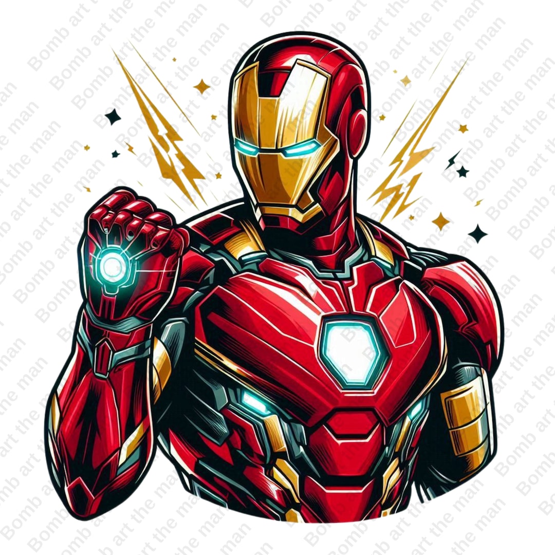 İron Man Clipart, İron Man Png, Super Hero Clipart, Super Hero Png ...
