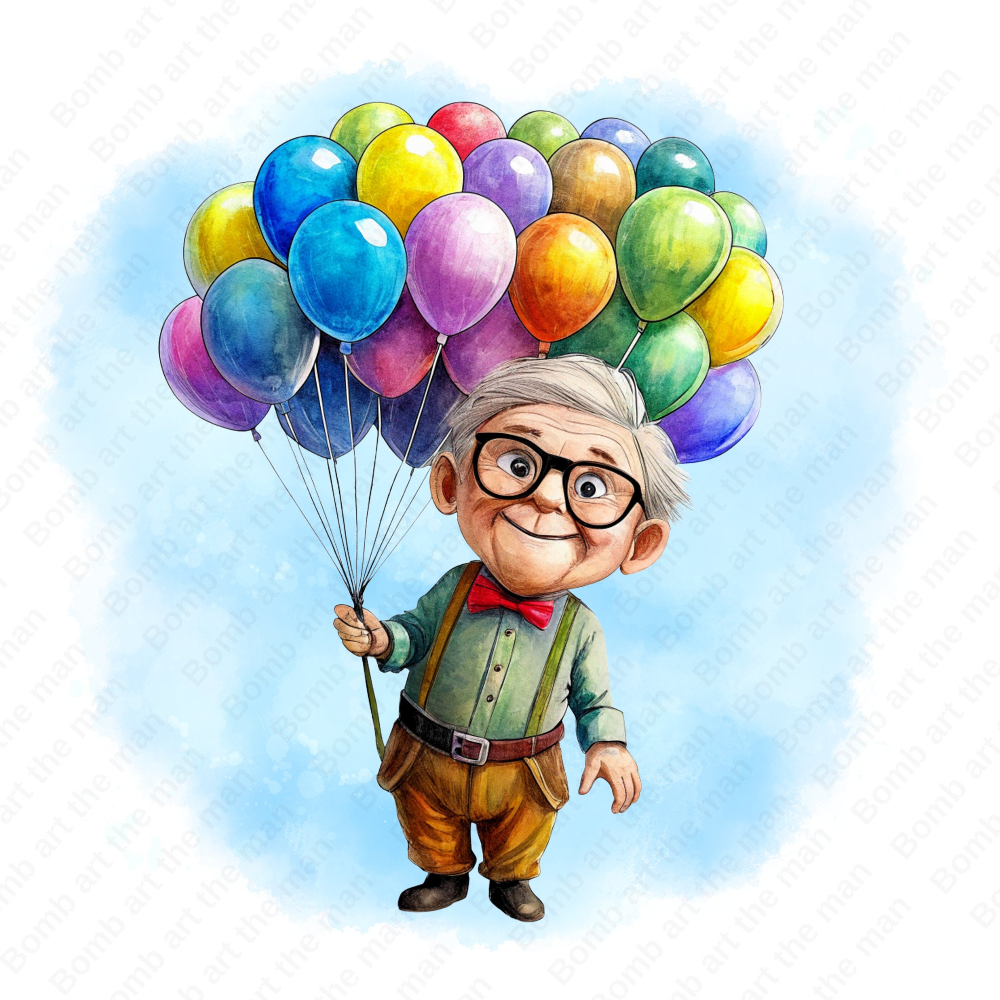 Up Clipart, Carl Fredricksen Png, up Character Clipart, up Movie Png ...