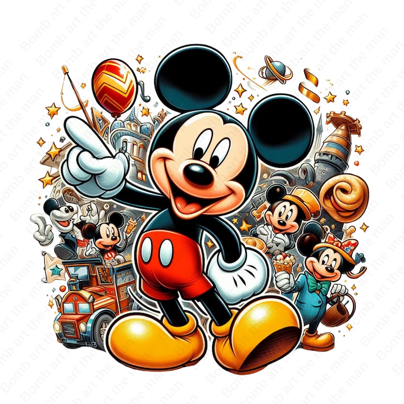 Cute Mickey Mouse Clipart, Mickey Mouse Png, Cartoon Characters Png ...