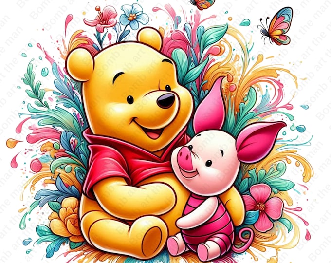 Winnie the Pooh Hero Clipart, Winnie the Pooh Png, Hero Png, Cute ...