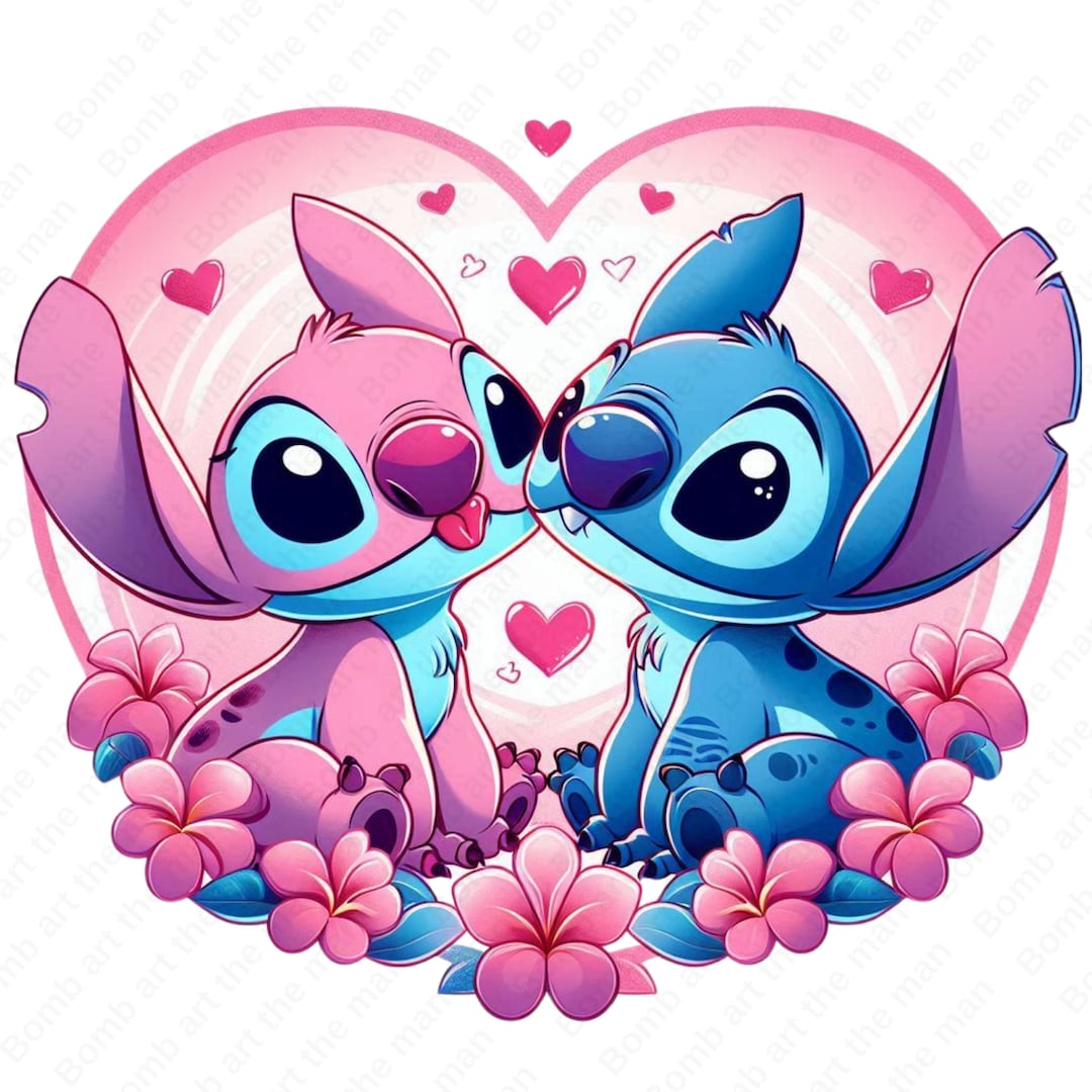 Stitch and Angel Clipart, Stitch and Angel Png, Transparent Design ...