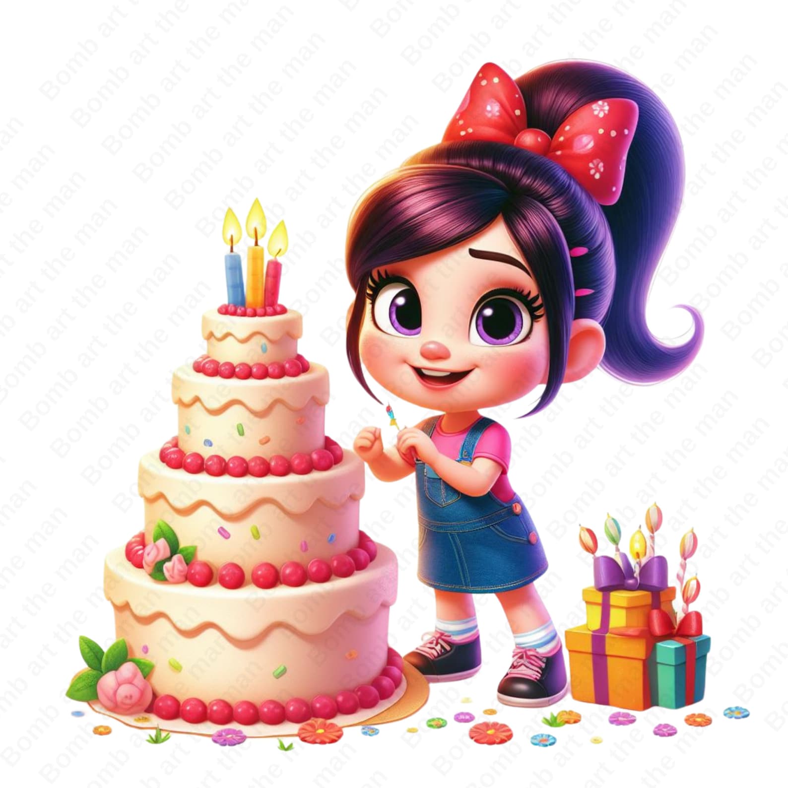 Vanellope Birthday Clipart, Vanellope Png, Wreck-it Ralph Clipart ...