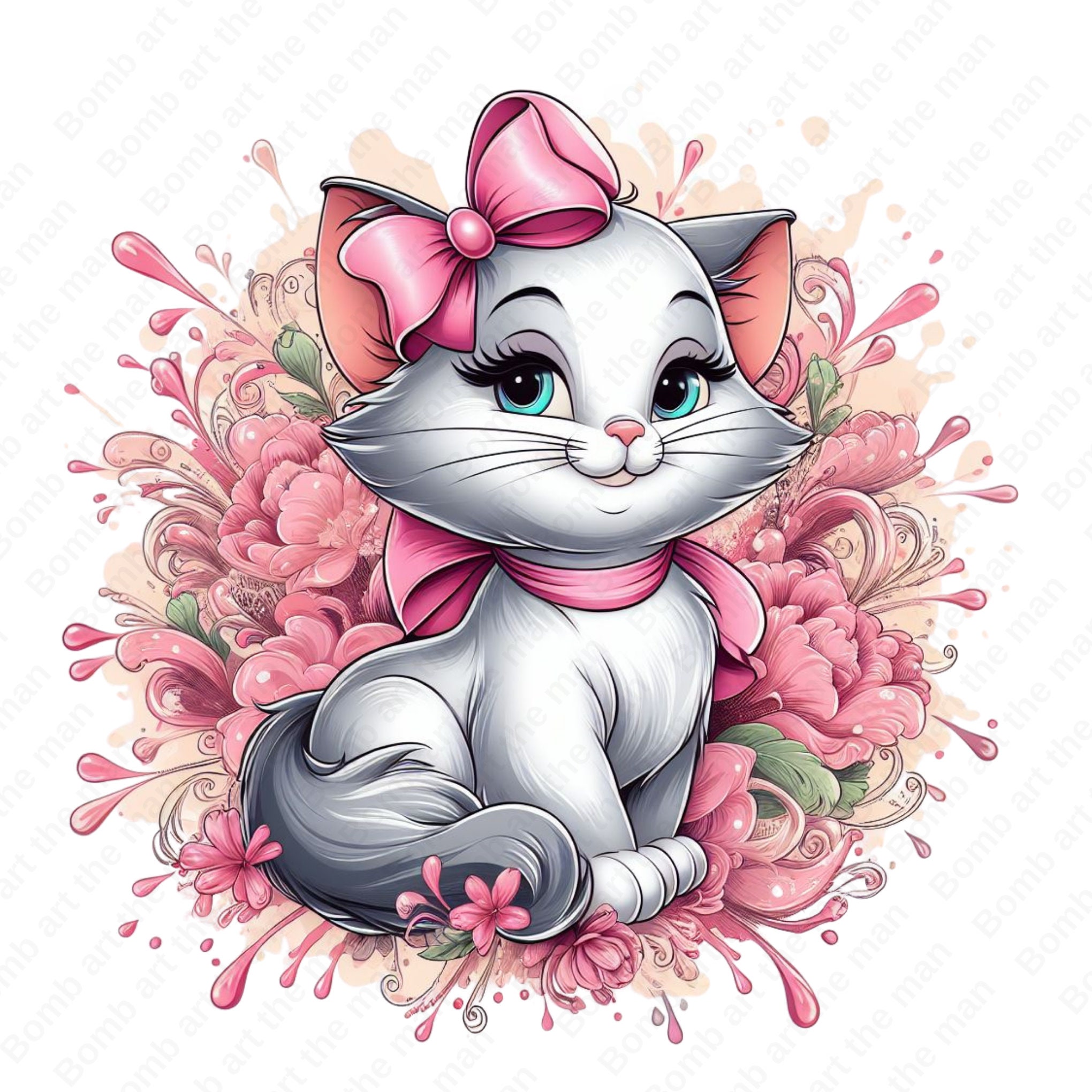 Aristocats Marie Png, Aristocats Clipart, Cartoon Clipart, Instant ...