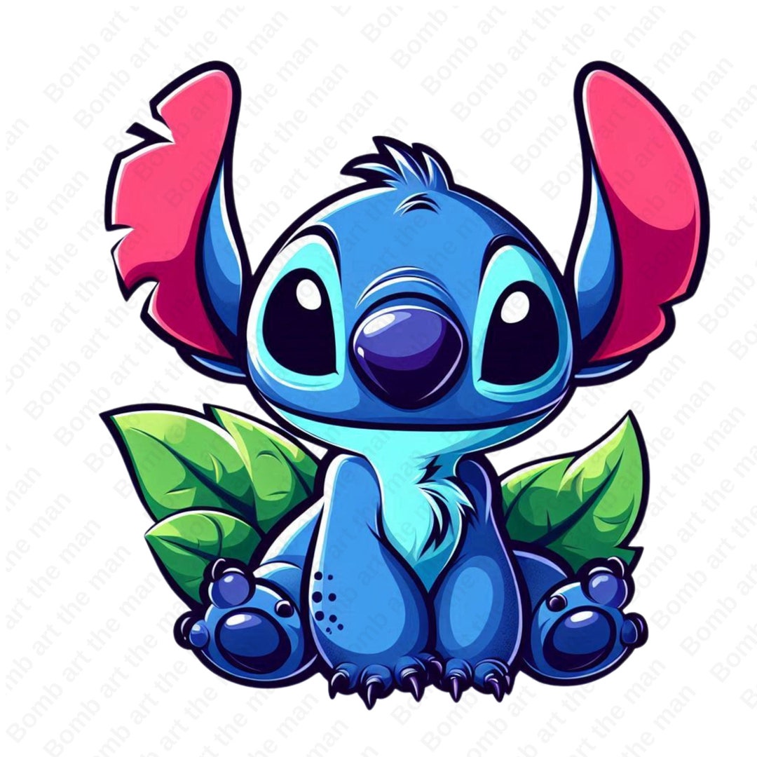 Stiche, niedliche Cliparts, Stich png, niedliche Zeichentrickfigur ...