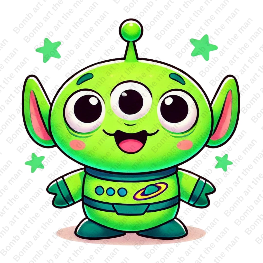 Toy Story Alien Clipart Little Green Men Png Toy Story Character