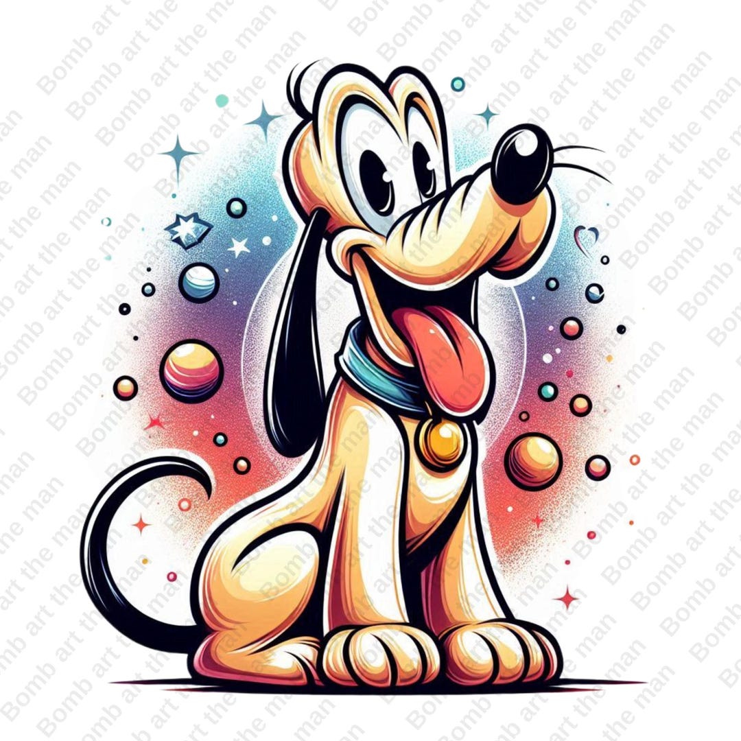 Pluto Cute Clipart, Pluto Dog Png, Cute Yellow Dog, Cartoon Character ...