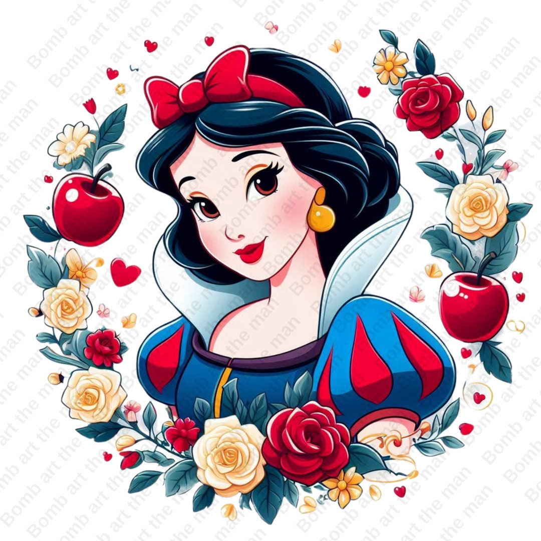 Snow White Clipart, Princess Png, Cute Snow White Png, Transparent ...