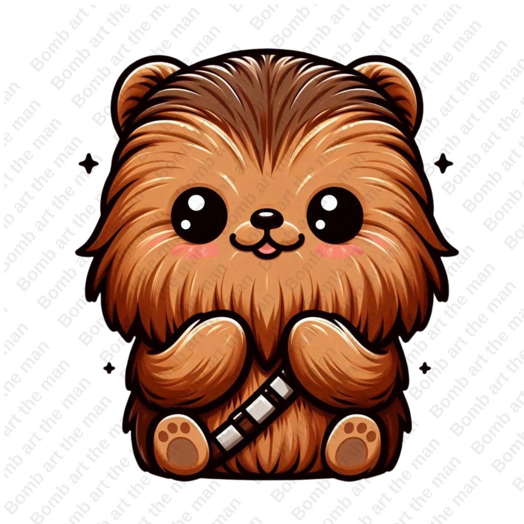 Cute Chewbacca Clipart, Star Wars Chacarcters, Chewbacca Png ...