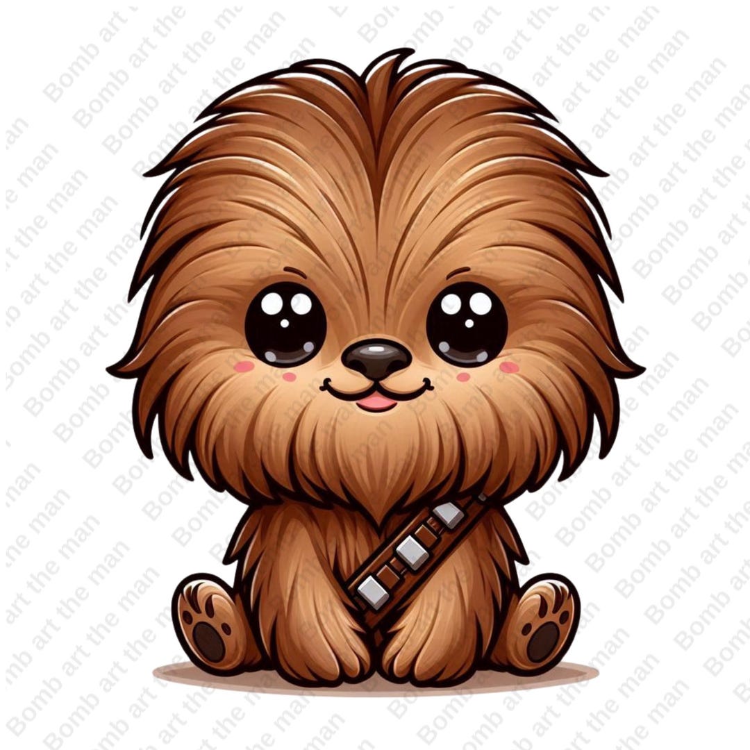 Cute Chewbacca Clipart, Star Wars Chacarcters, Chewbacca Png ...