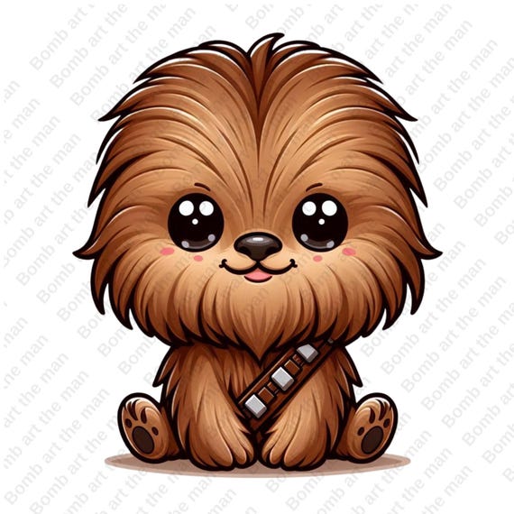 Chewbacca Drawing Cartoon
