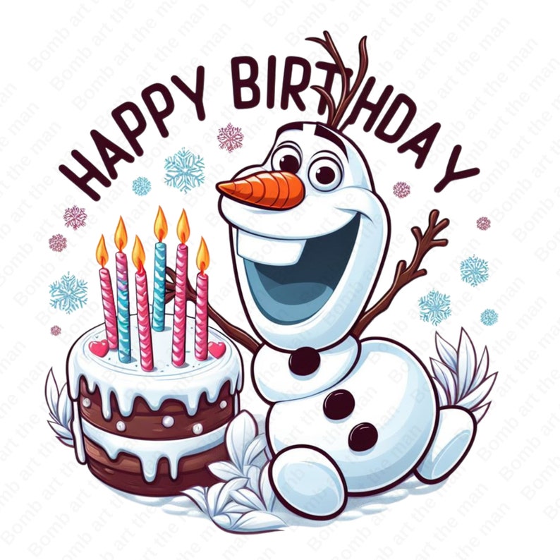 Imágenes prediseñadas de cumpleaños de Olaf, Frozen olaf png, Personaje ...