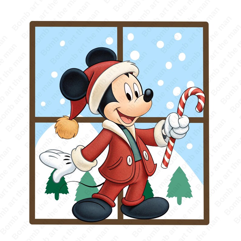 Mickey Mouse Christmas Clipart, Merry Christmas Png, Mickey Mouse Png ...