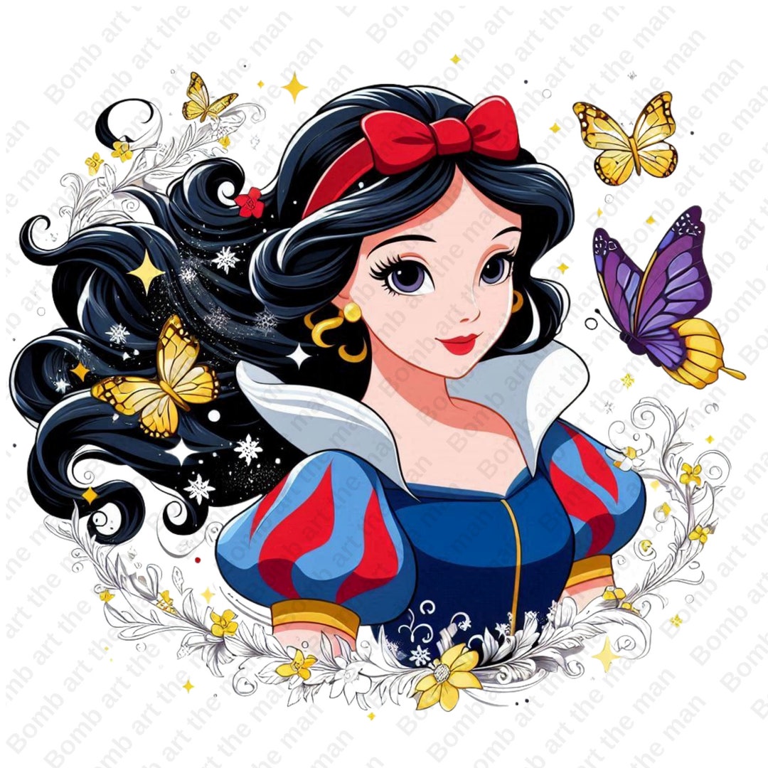 Snow White Clipart, Princess Png, Cute Snow White Png, Transparent ...