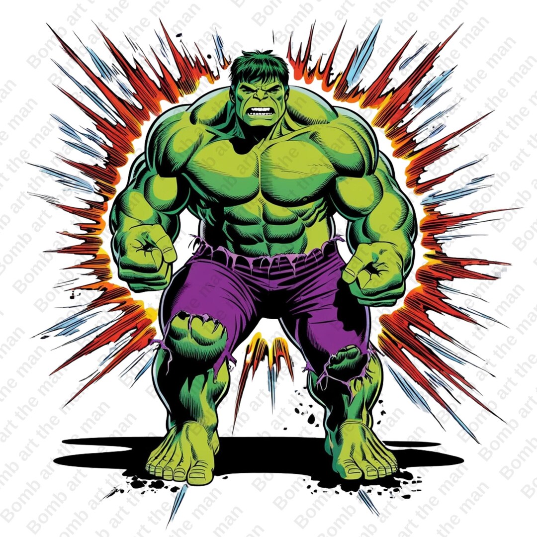 Hulk Png, Hulk Clipart, Super Hero Png, Hulk Splash Design, Transparent ...