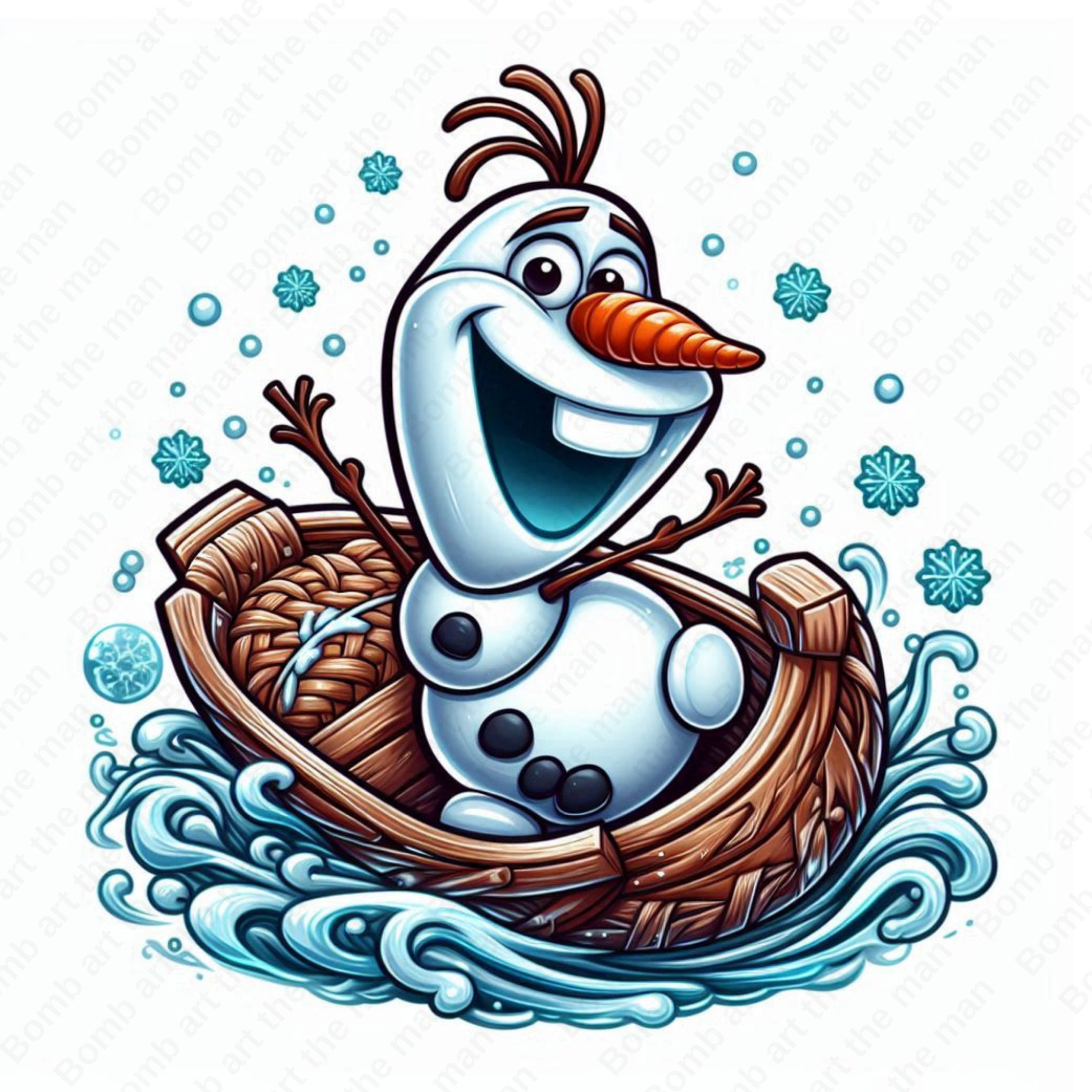 Bevroren Olaf Png